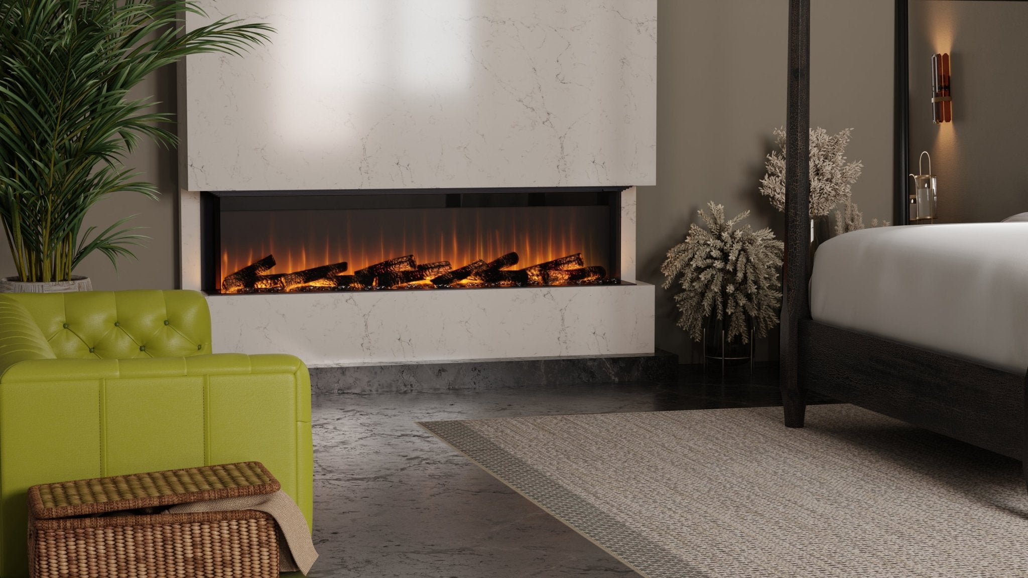 Dimplex | Ignite Ultra 74-inch Built-in Electric Fireplace - ULT74 ...